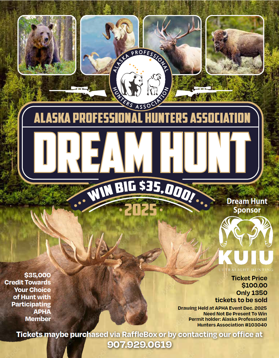 Raffles & Prize Hunts – Alaska Professional Hunters Association